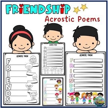 Friendship Acrostic Poems Boost Writing Skills And Build Classroom