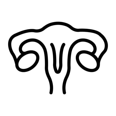 Female Reproductive Organ Icon Editable Vector 40205002 Vector Art At