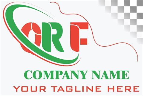 Premium Vector QRF Letter Logo Design