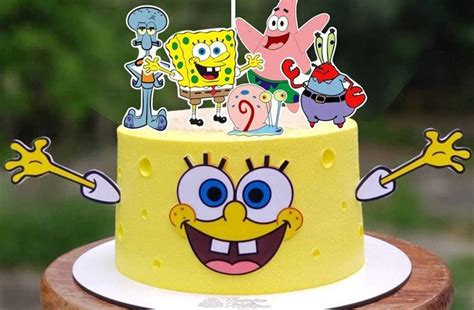 کیک های هنری و زیبا با طرح باب اسفنجی هنر دستان یک هنرمند