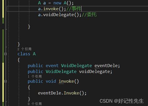 Unityandandc学习笔记 委托和事件详解c委托为什么不能new然后再 Csdn博客