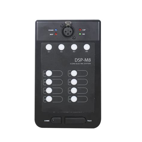 Paging Microphone Station Dsp Dante Desktop Gooseneck Microphone Station For Our Audio Processor