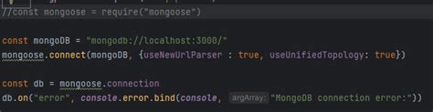 Connect Not Working When Requiring Mongoose Rmongodb