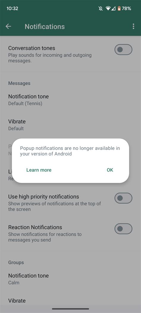 Whatsapp Notifications Gone Rpixel6