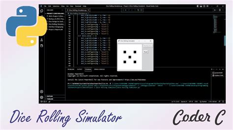Dice Rolling Simulator Using Python Coder C YouTube