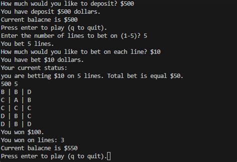 GitHub GeekWil Slot Machine