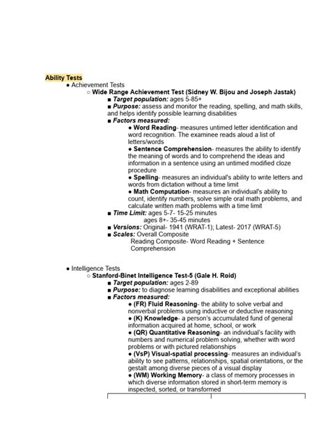 Psych Tests Detailed Pdf Psych Tests Detailed Pdf