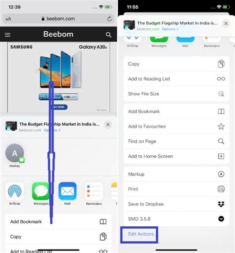 How To Customize Share Sheet In Ios 13 And Ipados 13 Beebom