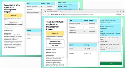 Cover For Sprinting Web Based Sprint Planning And Collaboration