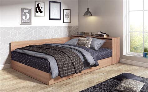 Кровать Приста L + закроватный ящик | Vellea Home
