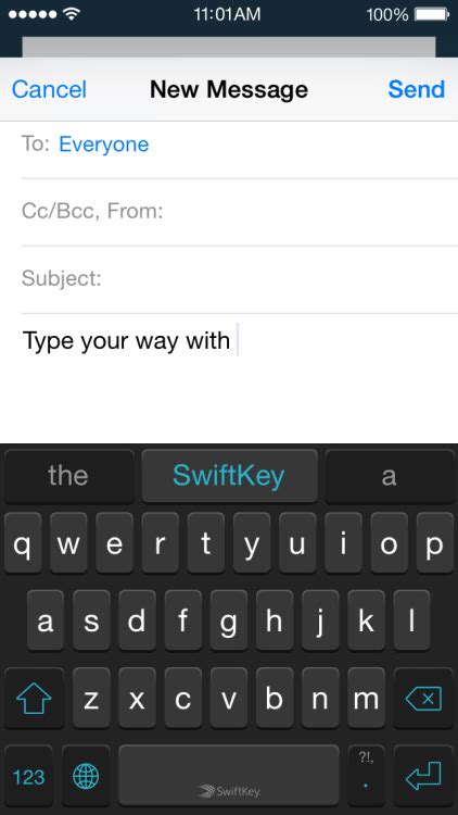 swiftkey keyboard app to be released on ios 8 on september 17th 2014