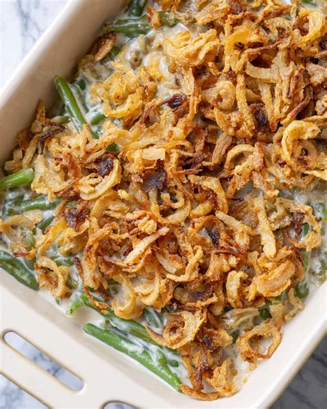 Easy Green Bean Casserole With Mushroom Soup Classic Comfort