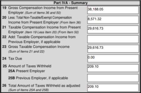 Philippines Bir Form 2316