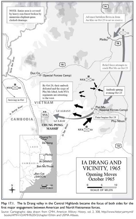 The Battle Of Ia Drang Historical Atlas Battlecast