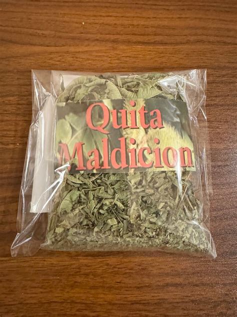 Take Away Evil Quita Maldicion Dry Plant Bath To Remove All Evil