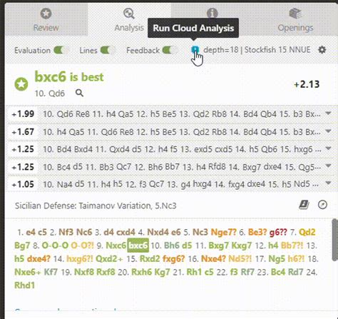 Bug Game Review Max Analysis Status Only Includes Depth No Engine Attribution Chess
