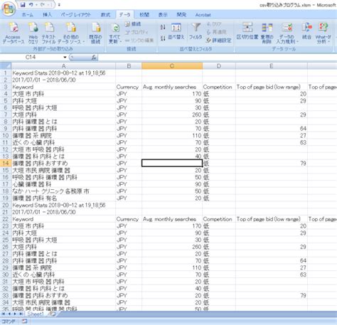 エクセルvbaのquerytableオブジェクトのプロパティの基本とcsvをカンマ区切りする方法 隣it