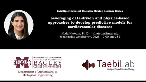 Data Driven And Physics Based Approaches To Develop Predictive Models For Cardiovascular