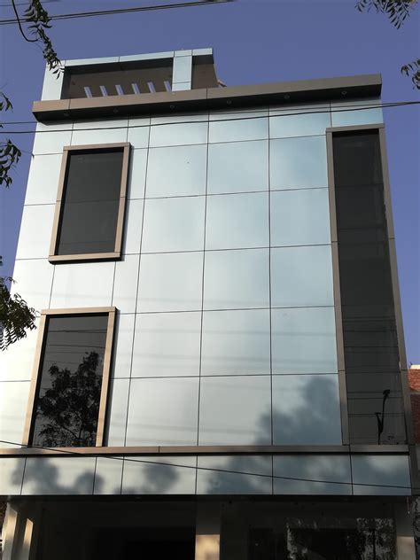 Acp Sheet Front Elevation Design With Poonam Aluminium