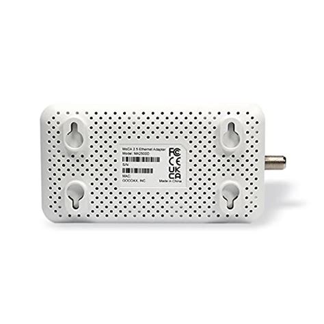 GoCoax MoCA Adapter With GbE Ethernet Port MoCA X GbE Port Provide Gbps