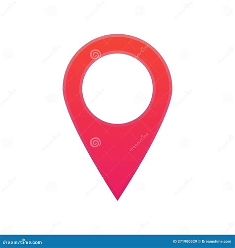 Map Pointer Icon Gps Location Symbol Stock Vector Illustration Of Communication Geometric