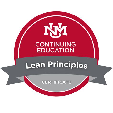 Lean Principles Credly