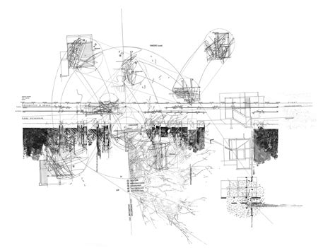 Hand Drawing Study Analysis Of House Iv By Peter Eisenman By