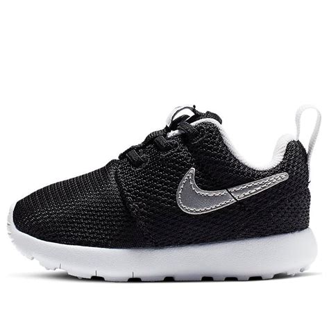 Td Nike Roshe One Black Metallic Silver 749430 021