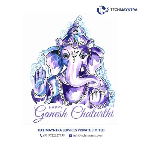 Techmayntra It Solutions On Linkedin Ganeshotsav Ganeshchaturthi2022 Techmayntra Lordganesha