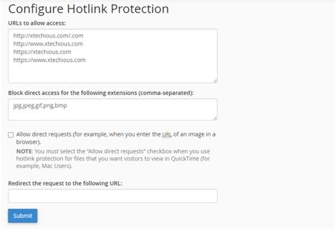 How To Enable Or Disable Hotlink Protection In CPanel Ultahost Knowledge Base