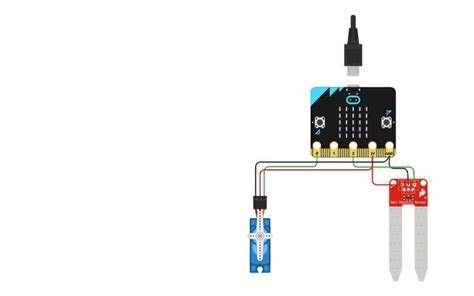 Moisture Sensor Circuit Design For Microbit