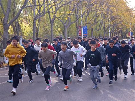 计算机学院举办2023年度冬季越野赛 山东科技大学新闻网