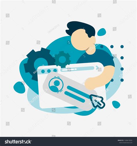 Website Createprogramming Software Coding Development Vector Stock