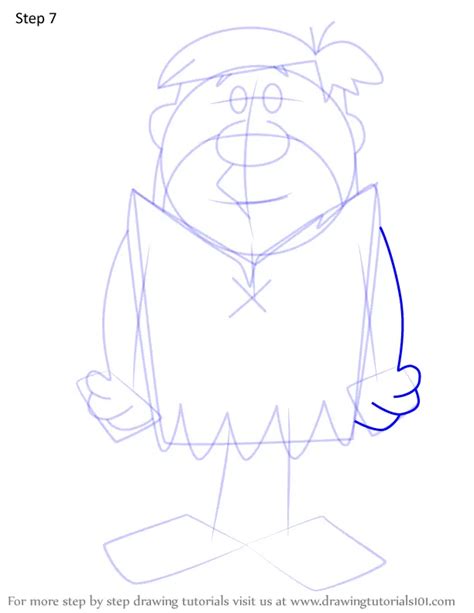 How To Draw Barney Rubble From The Grim Adventures Of Billy Mandy The Grim Adventures Of