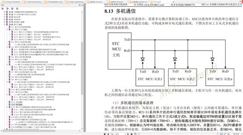 一个mcu的串口要与另外两个mcu的串口直接通信 串行口，dma支持的4组串口，rs232，rs485，modbus Crc16 国芯人工智能技术交流网站 Ai32位8051交流社区