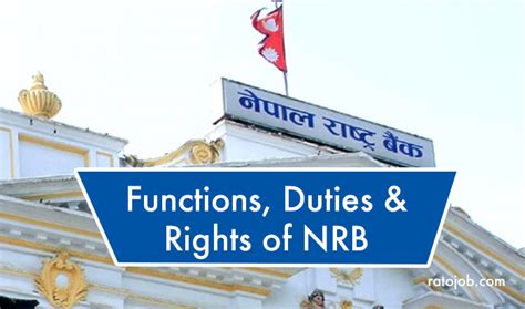 Functions Duties And Rights Of Nepal Rastra Bank Nrb