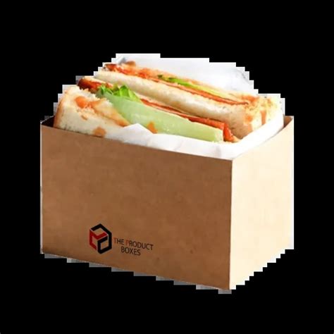 Cardboard Sandwich Boxes Custom Fast Food Packaging Uk