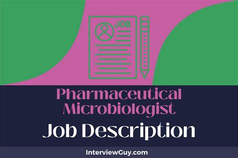 Pharmaceutical Microbiologist Job Description Updated For 2025