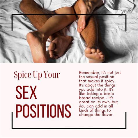 Spice Up Your Sex Positions Jess Aycock Therapist In CO FL NC ME And RI