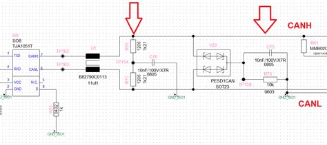 What Is The Purpose Of The Resistors And Capacitors In This CAN Interface Circuit Electrical