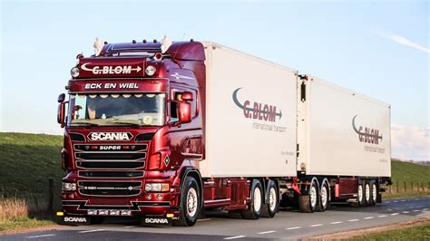 G Blom Scania R620 V8 Lzv Loud Open Pipe Sounds Onboard Youtube