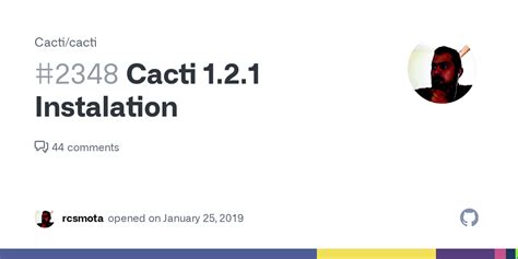 cacti 1 2 1 instalation · issue 2348 · cacti cacti · github