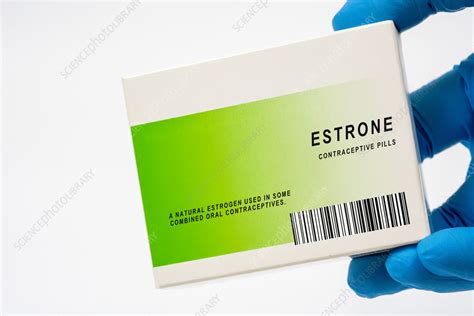 Estrone Pills Stock Image F044 7267 Science Photo Library