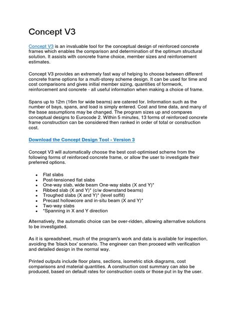 Structural Design Pdf Microsoft Excel Spreadsheet