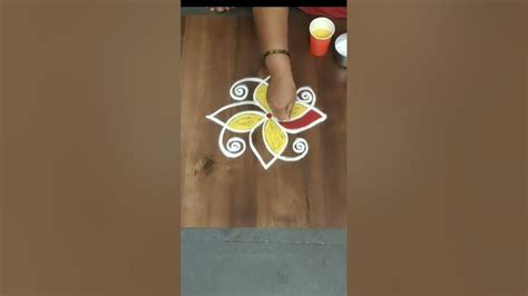January 28 2025easyrangoli 2x2 Doted Small Easy Rangoli ️🌹 Youtube