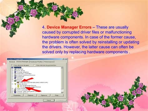 Types Of Computer System Errors Pptx