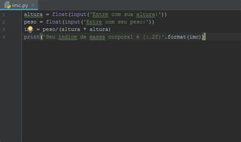 Imc Em Python Francisco Chaves