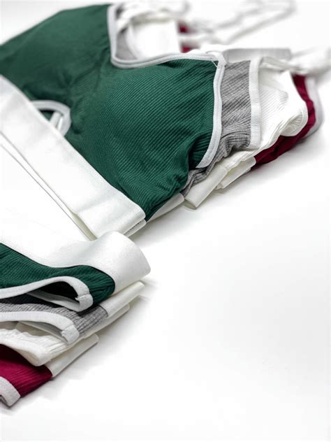 Базовий комплект в рубчик Жіноча білизна Спідня білизна Топ 259 грн Комплекти