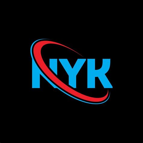 Nyk Logo Nyk Letter Nyk Letter Logo Design Initials Nyk Logo Linked