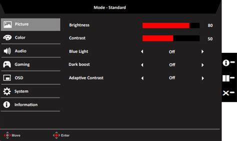 显示器显示osd已锁定，如何解锁 Acer Community
